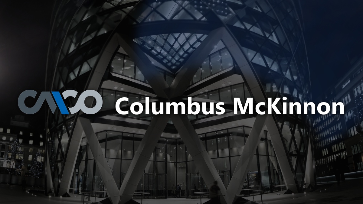Columbus McKinnon Completes $2.7 Billion Acquisition of Kito Crosby