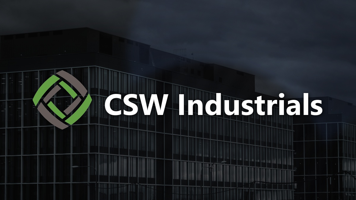 CSW Industrials Hits $1.1 Billion Annual Revenue Record