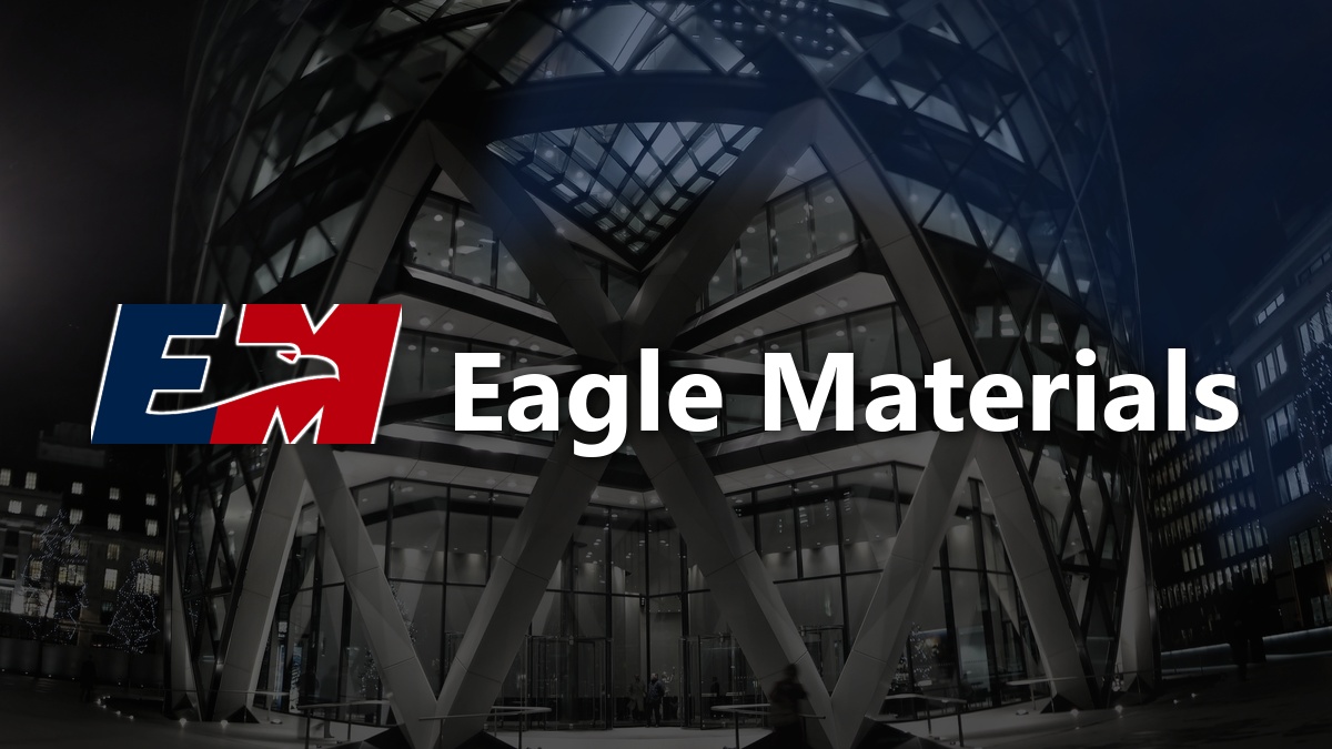 Eagle Materials Names New Chief Accounting Officer