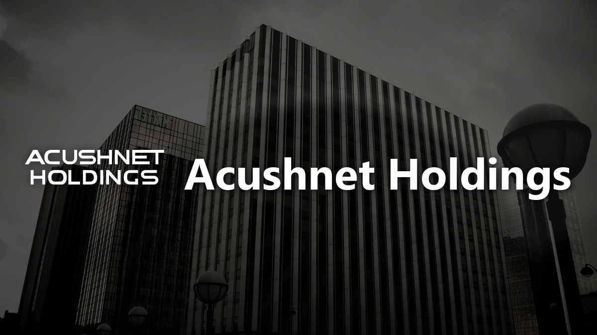 Acushnet Enters Agreement to Repurchase $52.5 Million in Shares