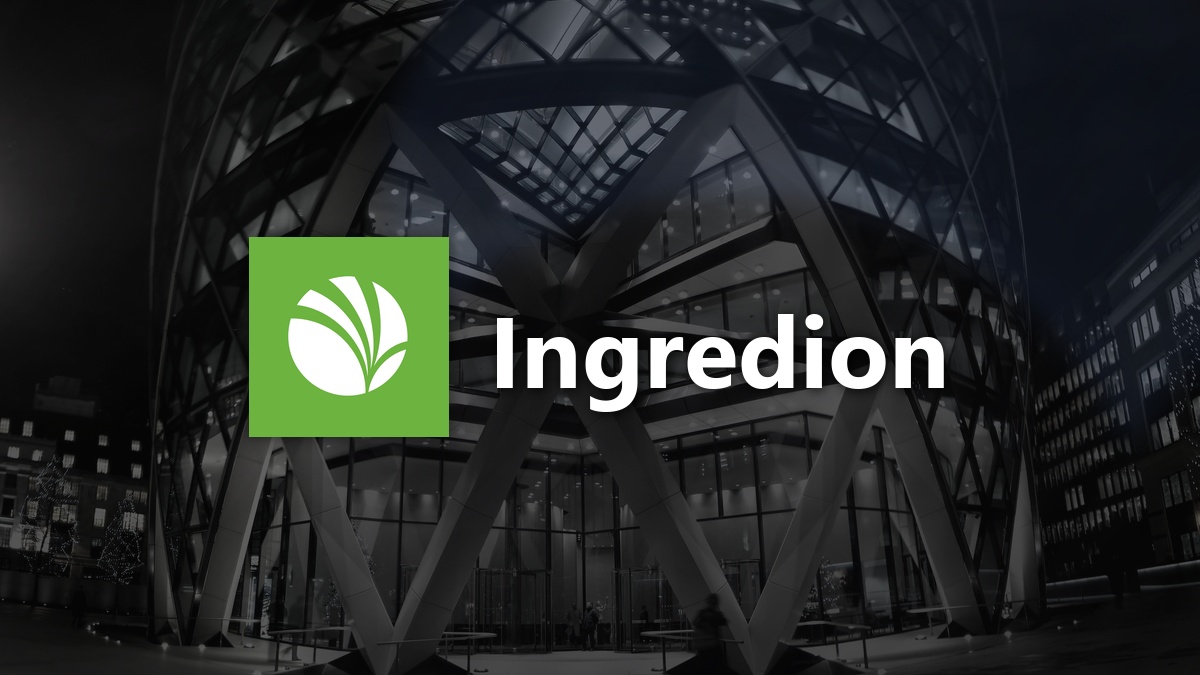 Ingredion Makes All-Cash Offer for Tate & Lyle