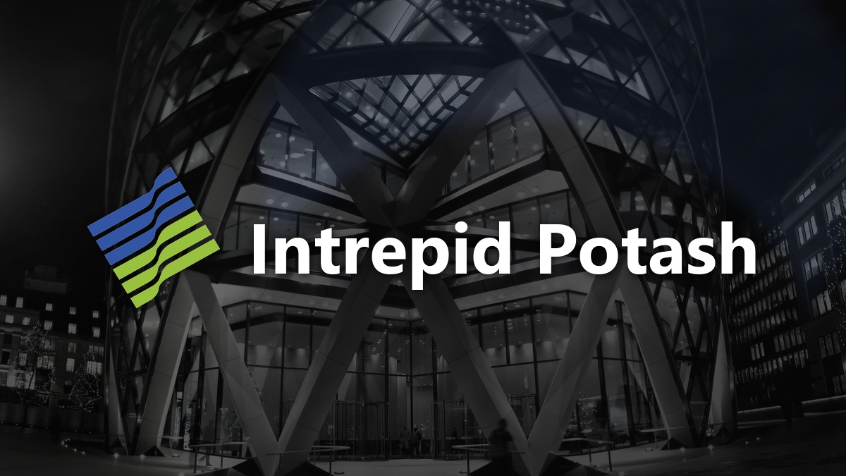 Intrepid Potash Appoints Jason Tremblay as CFO