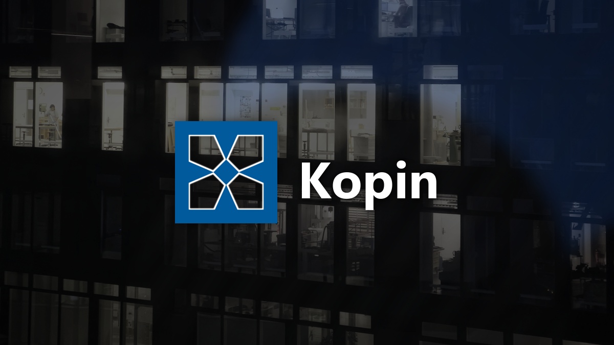 Kopin Reports Q1 Revenue of $10.6 Million