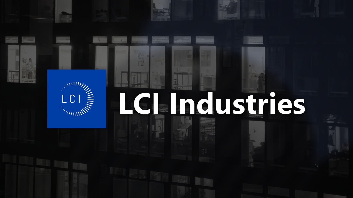 LCI Industries Net Income Jumps 27% to $63 Million