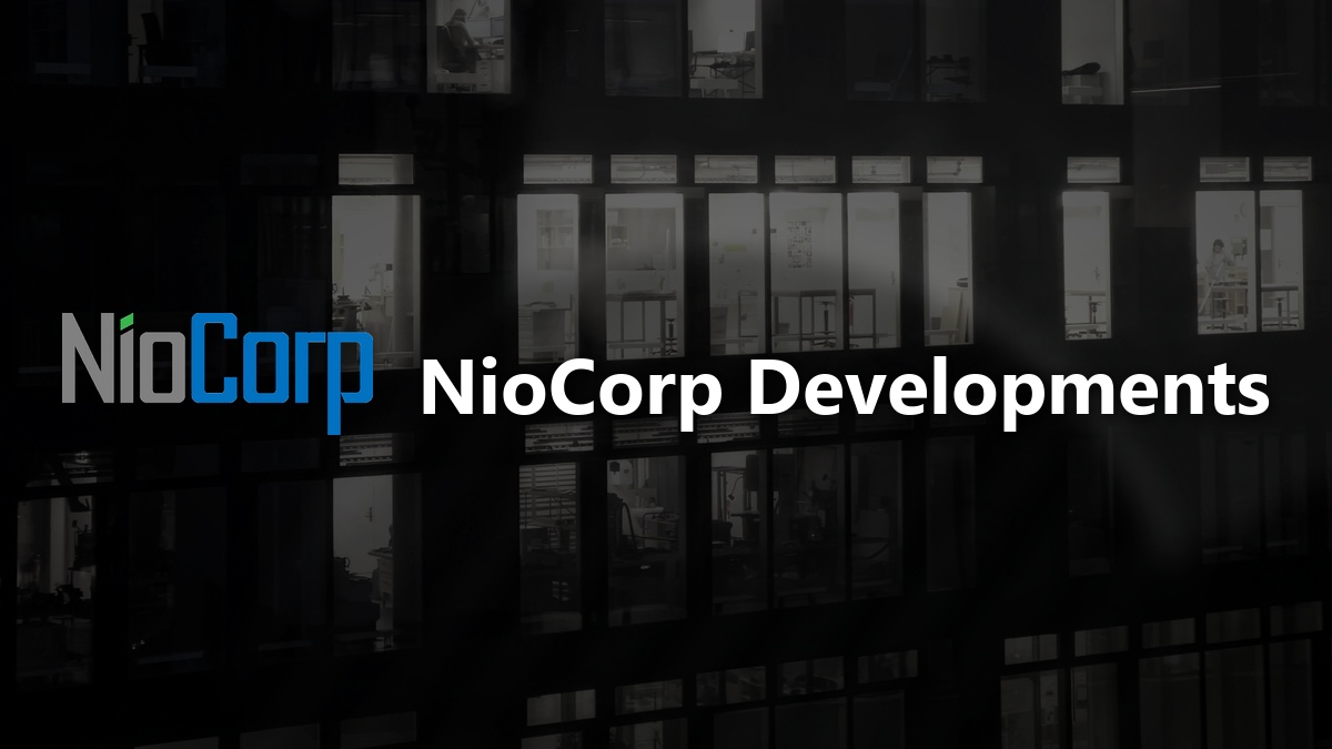 HC Wainwright & Co. lowers Price Target on NioCorp Developments to $10 ...