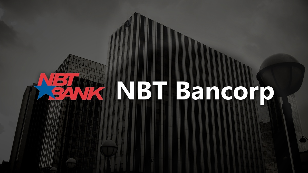 NBT Bancorp Releases Updated Investor Presentation