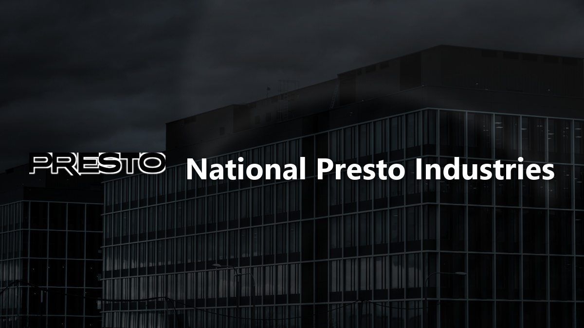 National Presto Industries Announces New $90 Million Munitions Facility