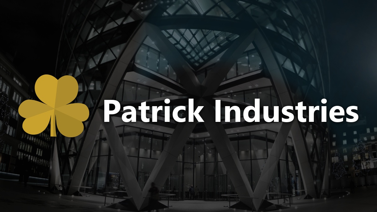 BMO Capital lowers Price Target on Patrick Industries to $150 from $155 ...