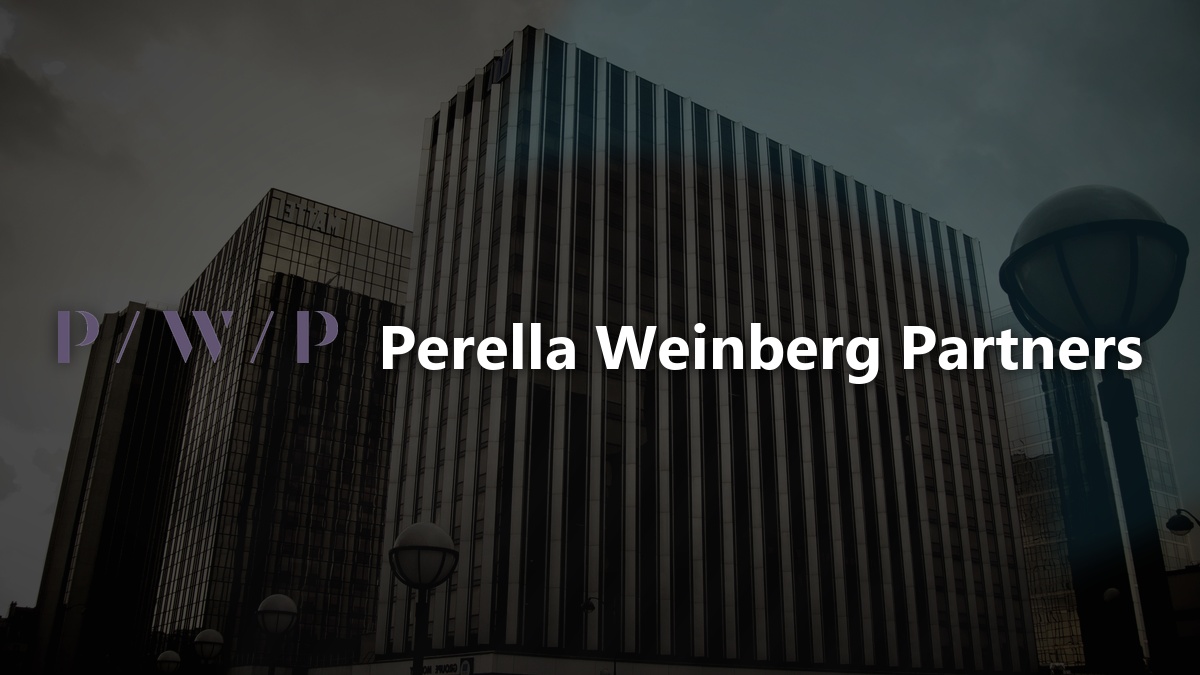 Goldman Sachs raises Price Target on Perella Weinberg to $19.5 from $17 ...