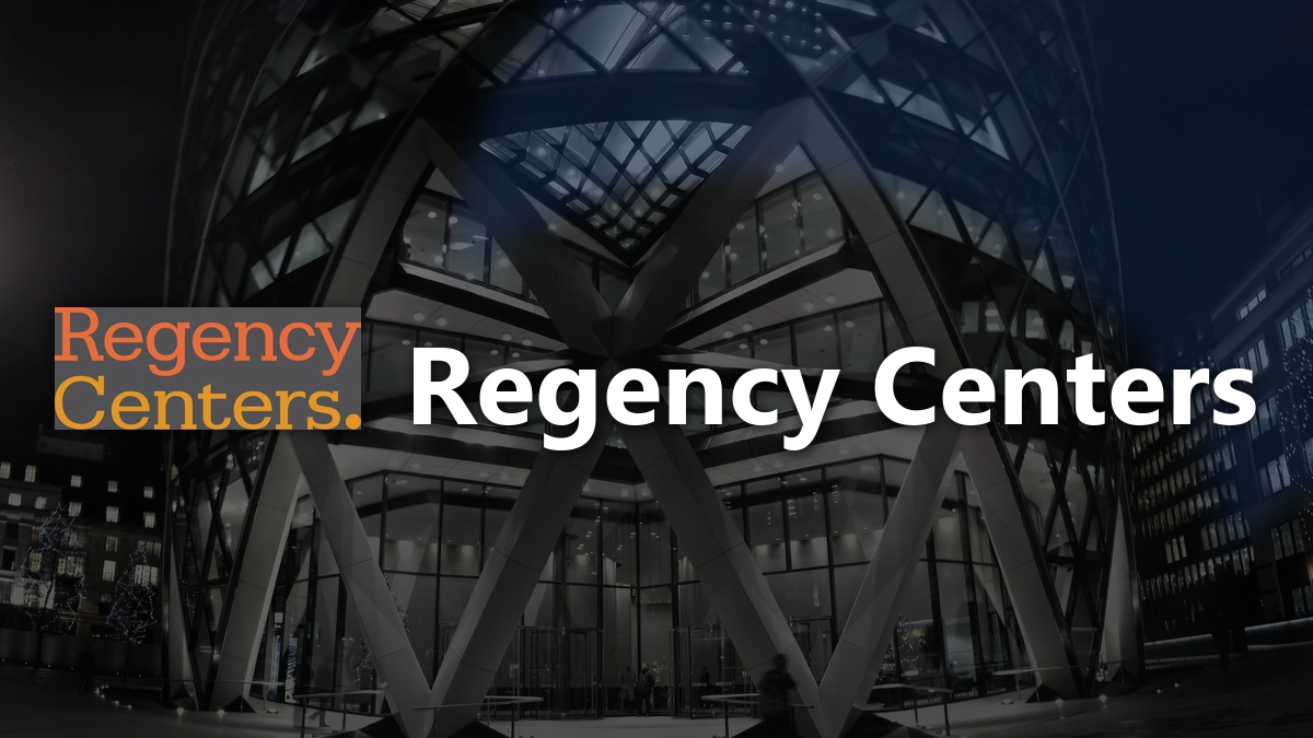 Regency Centers Releases Updated Investor Presentation