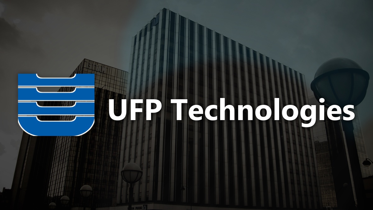 UFP Technologies Reports 2025 Revenue of $603 Million