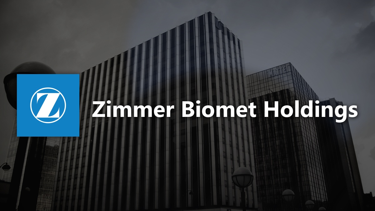 Zimmer Biomet Names Paul Stellato Interim CFO